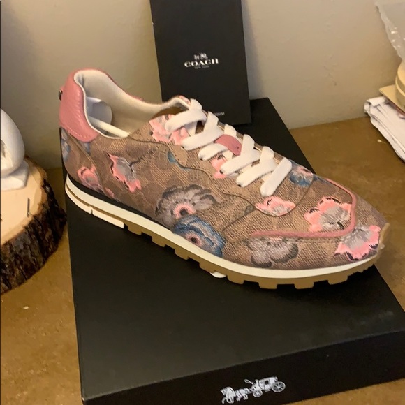Coach | Shoes | Coach C18 Runner With Kaffe Fassett Print | Poshmark